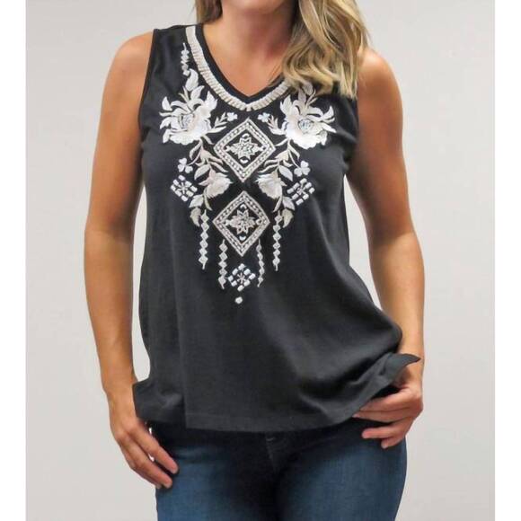 CAITE & KYLA | Tops | New Caite Kyla Paola Vintage Inspired Tank In ...